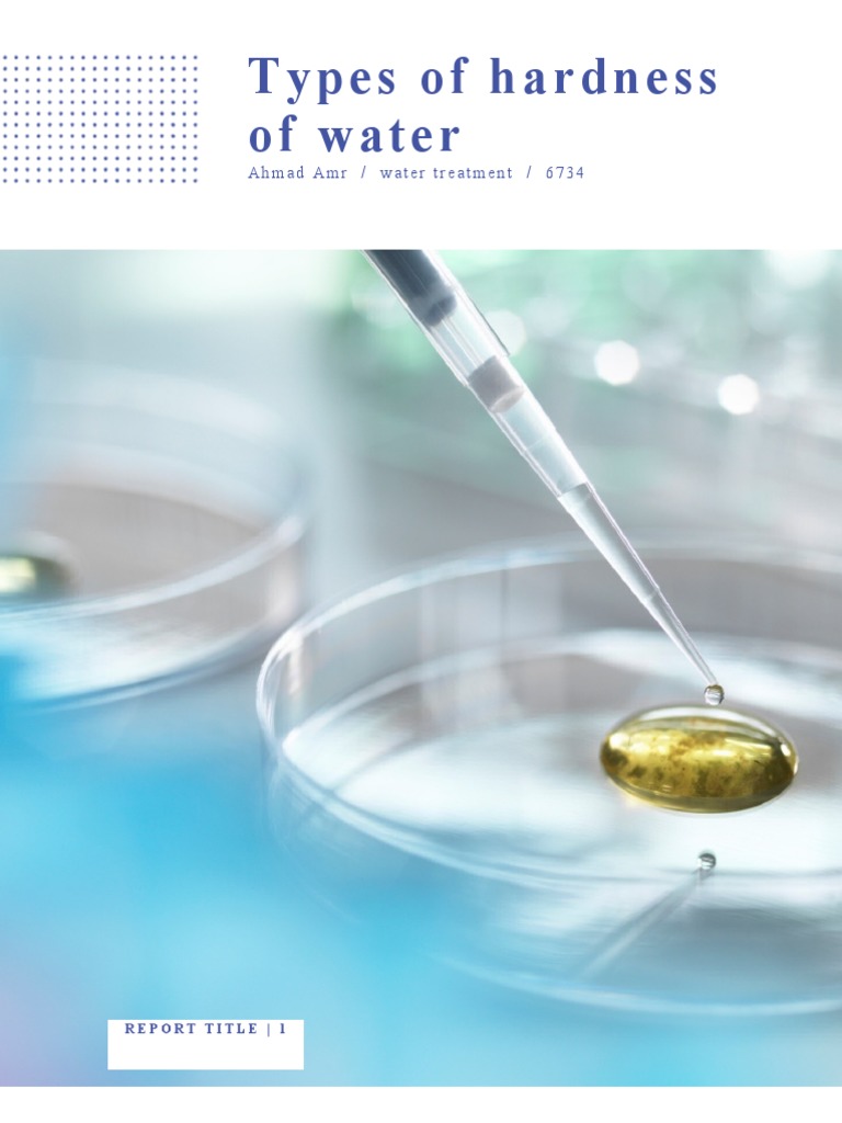 Types of Water Hardness Explained | PDF | Chelation | Hydroxide