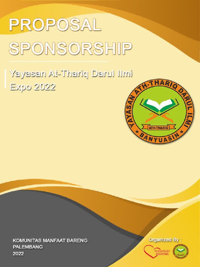 Proposal Sponsorship Manfaat Bareng Expo | PDF | Kajian Bahasa Asing ...