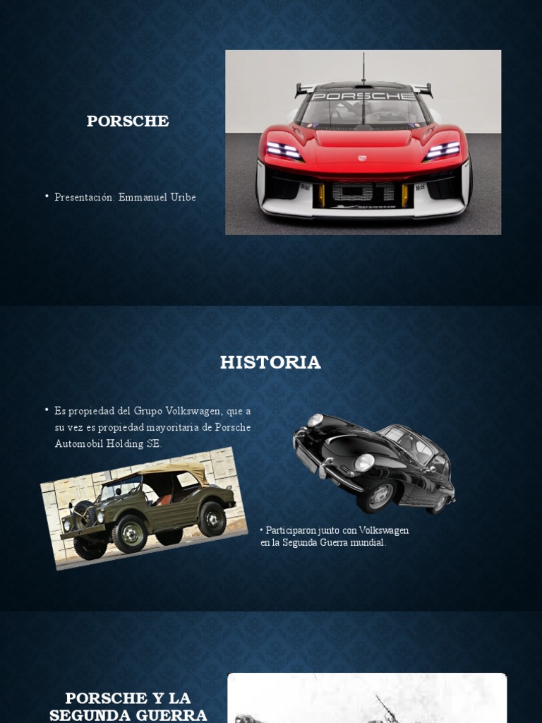 Porsche | PDF | Vehículos de lujo | Vehículos terrestres