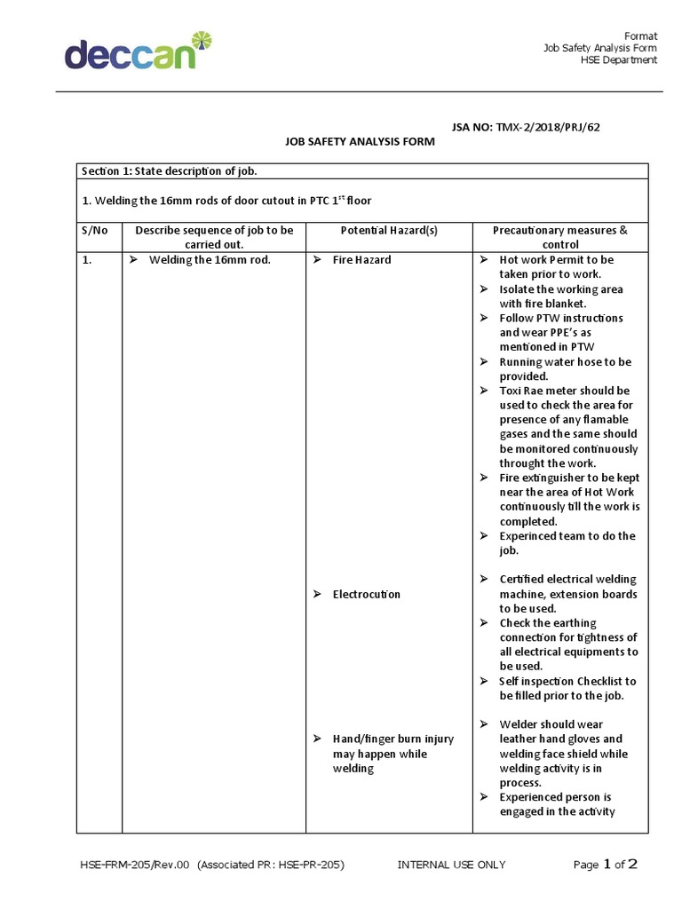 62 - 16mm Rod Welding in PTC | PDF | Welding | Construction