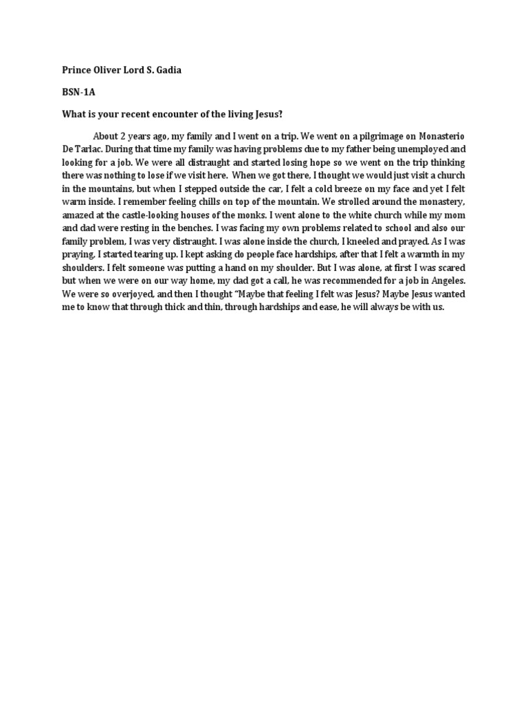 Theo Module 17-18 Activity | PDF | Religion & Spirituality