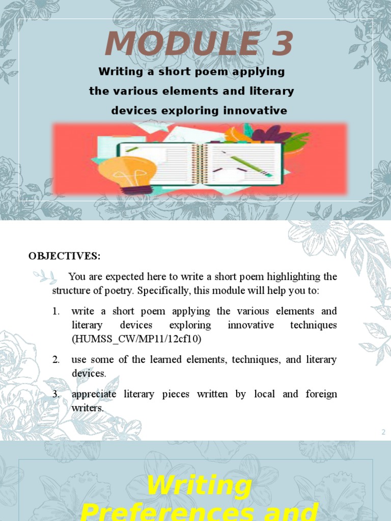 LEsson 3 | Download Free PDF | Poetry | Rhyme