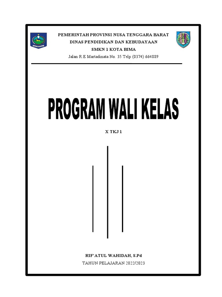 Program Wali Kelas TA 2022-2023 | PDF | Karier & Perkembangan