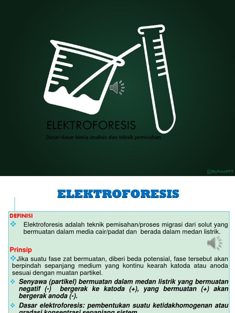 Elektroforesis | PDF
