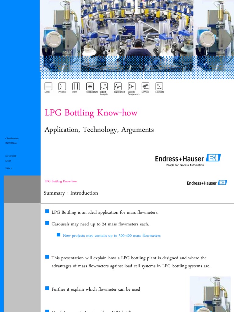 LPG Bottling Plant Layout and Filling Process | PDF | Liquefied ...
