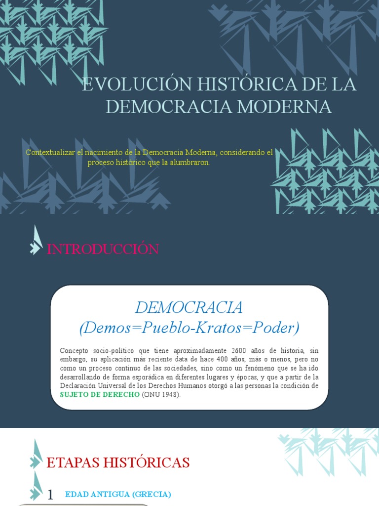 Democracia Moderna Clase 2 | PDF | Democracia | Ideologías políticas