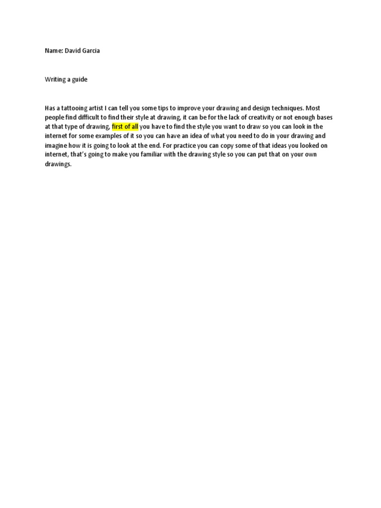 Writting A Guide | PDF | Career & Growth