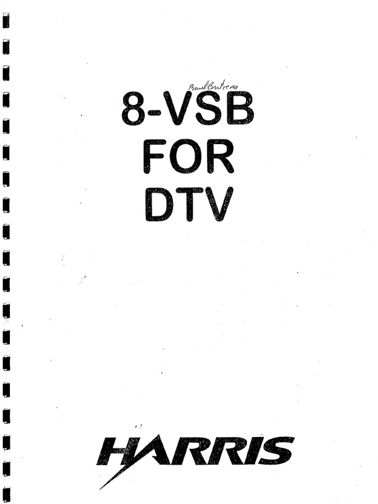 8-VSB For DTV Harris | PDF