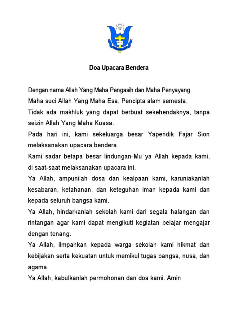 Doa Upacara | PDF | Kajian Bahasa Asing | Agama & Spiritualitas