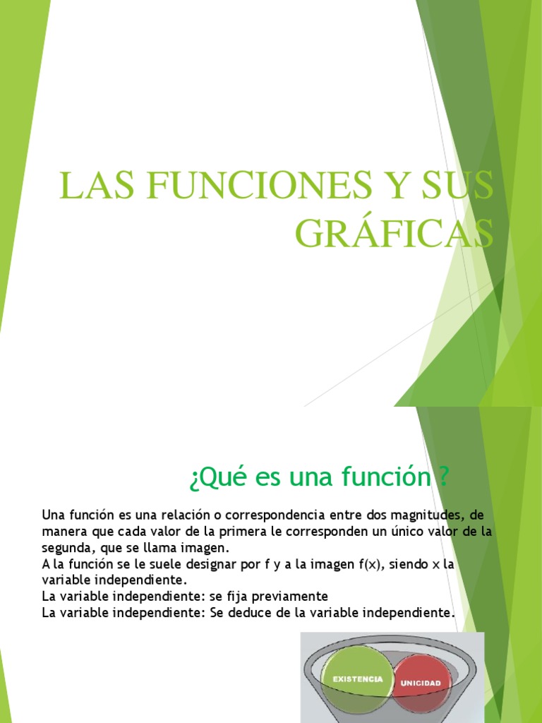 Presentación Funciones. | PDF | Función (Matemáticas) | Funciones trigonométricas