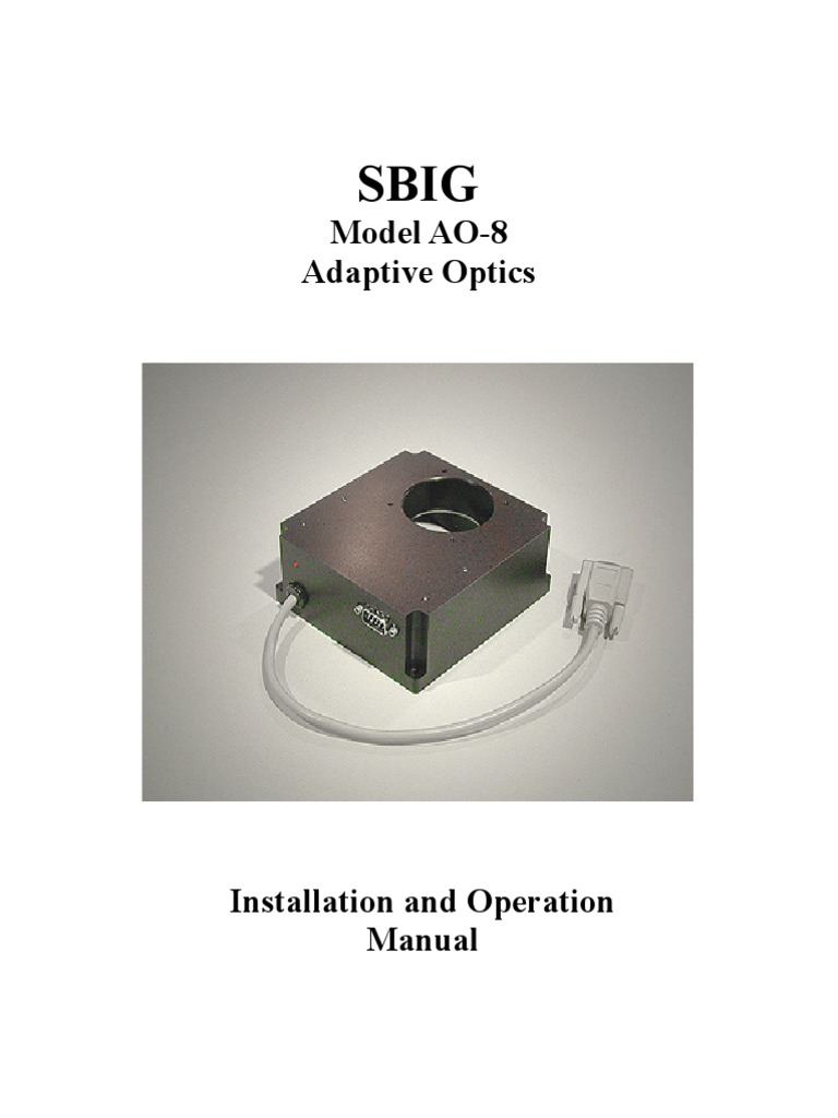 AO-8 Manual | PDF