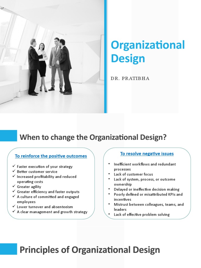 Organizational Design - Day 2 | PDF | Organizational Structure | Design