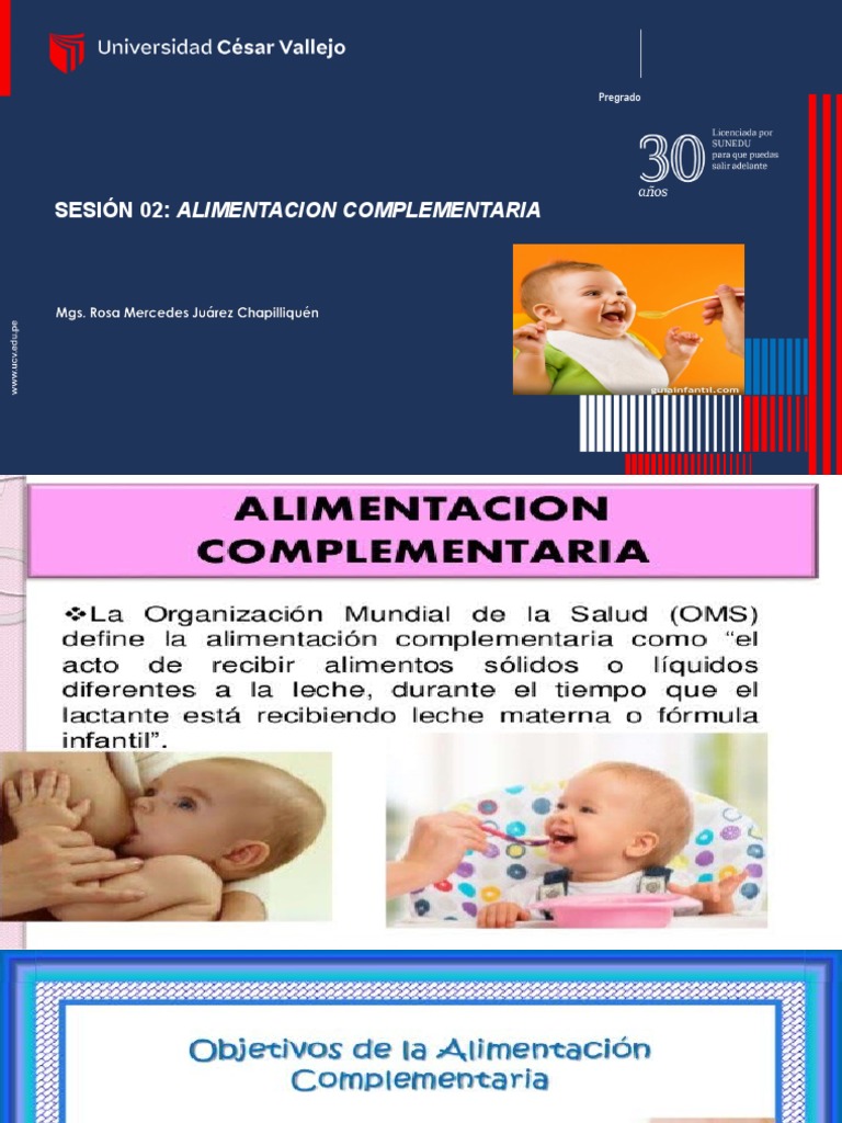 Alimentación Complementaria | PDF
