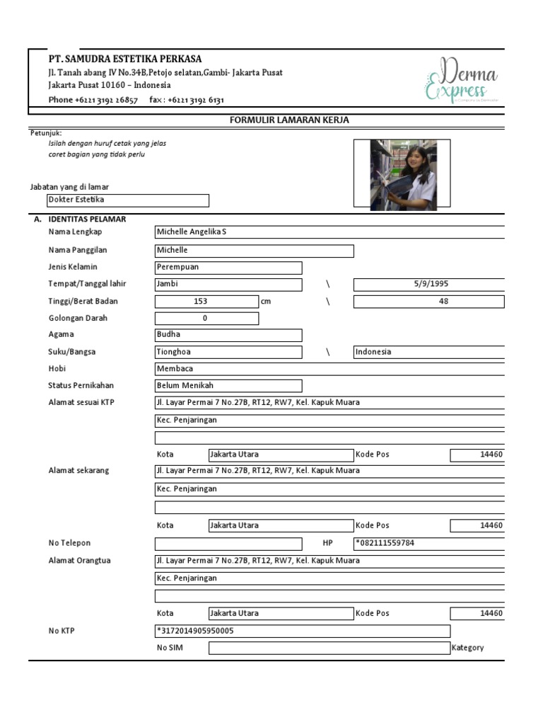 Form Derma Express | PDF