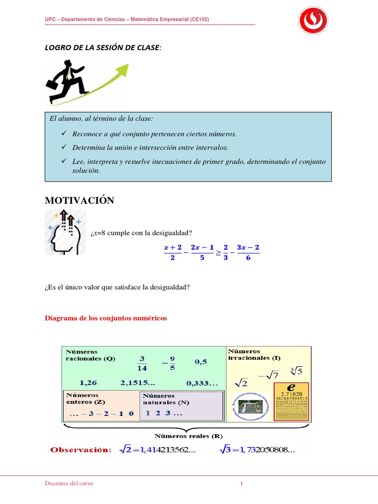 CE102 Libro Digital - Semana 3 - Números Reales - Desigualdades ...