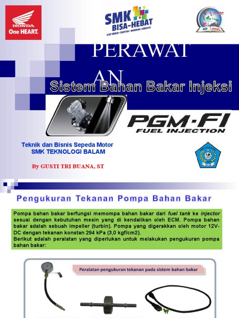 Perawatan Sistem Injeksi PGM FI | PDF