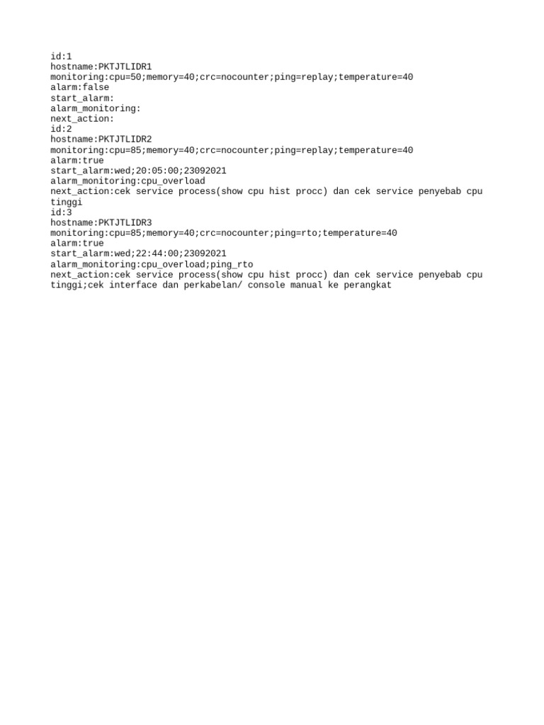 Log Monitoring | PDF