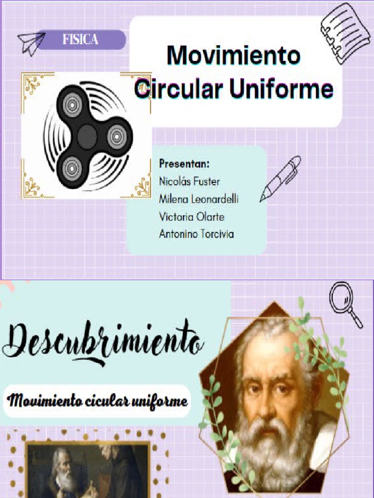 PowerPoint de MCU (Fisica) | PDF