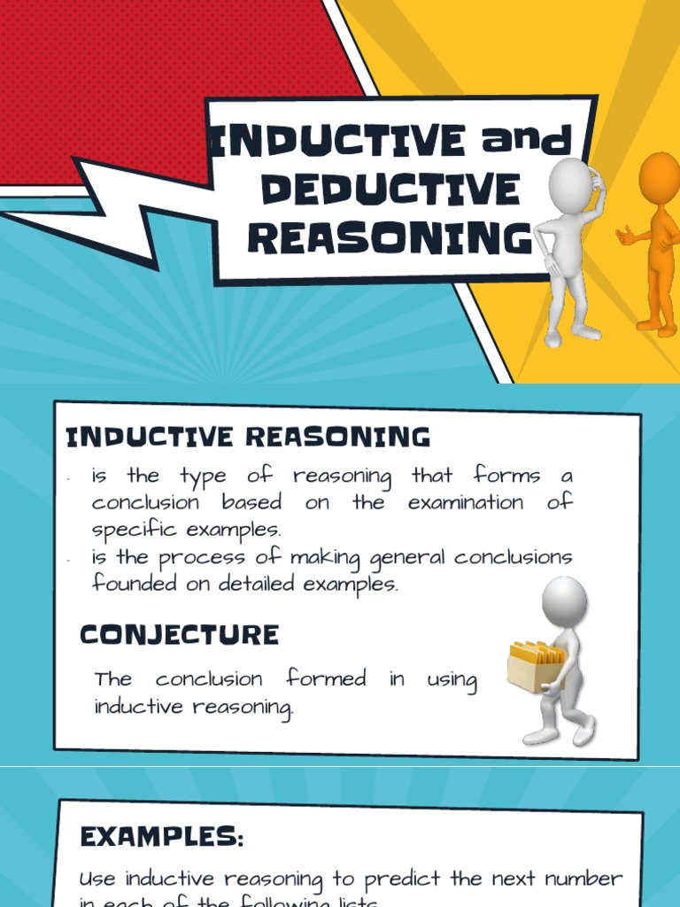 Inductive And Deductive Reasoning Pdf Inductive Reasoning Deductive Reasoning