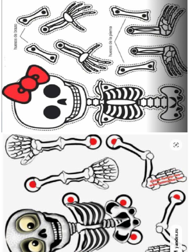 Calaveras Moldes | PDF