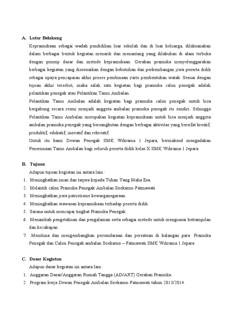 Contoh Proposal | PDF