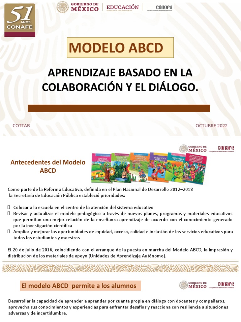 Instroducción Al Modelo ABCD y Relación Tutora en La ECB | PDF ...