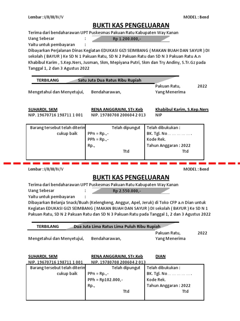 BKP Agustus 2022 12 Rtu | PDF