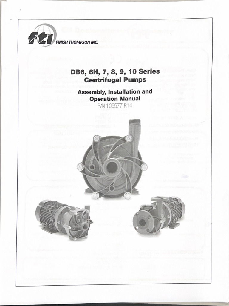 HCL Discharge Pump - Winston Engr | PDF