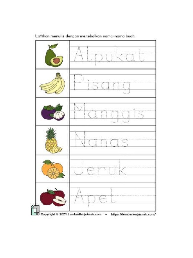 Latihan Menulis | PDF
