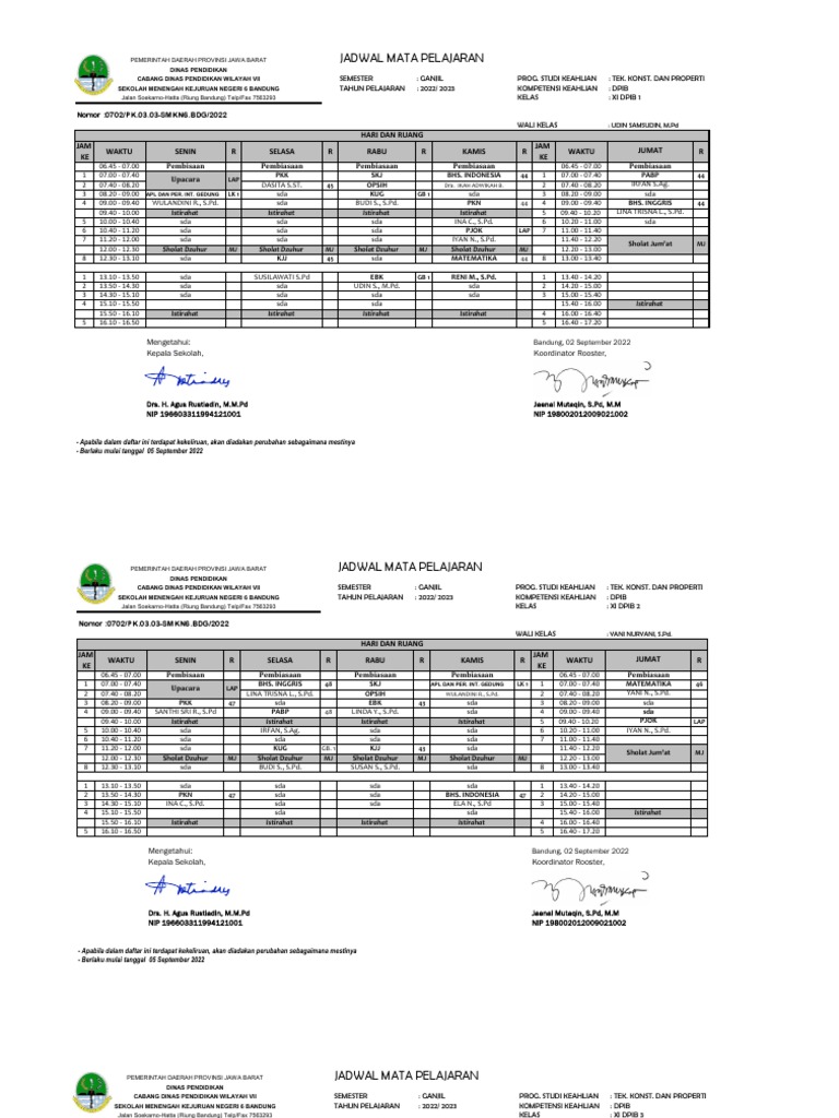 Kelas Xi Dpib 40 Menit | PDF