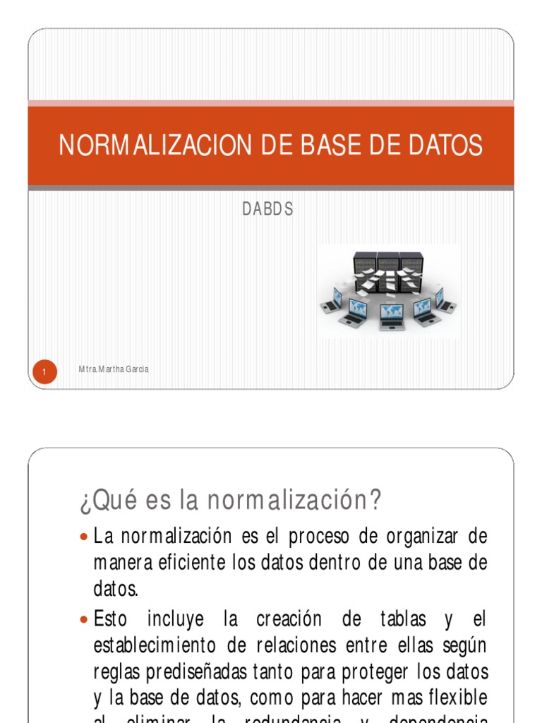 Normalizacion de Base de Datos | PDF | Bases de datos | Edad de información