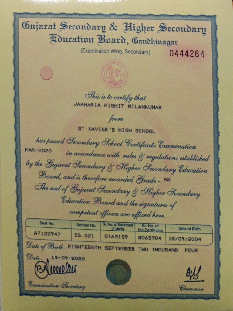 10 Certificate Compressed | PDF