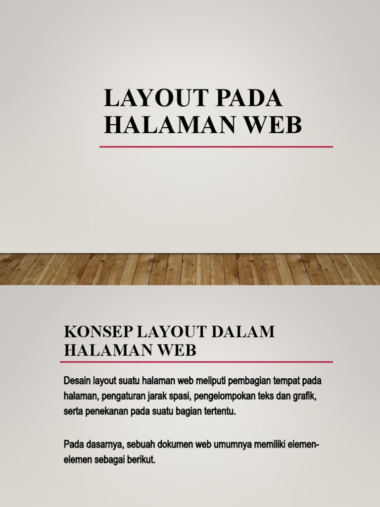 Desain Layout Halaman Web yang Efektif | PDF | Komputer