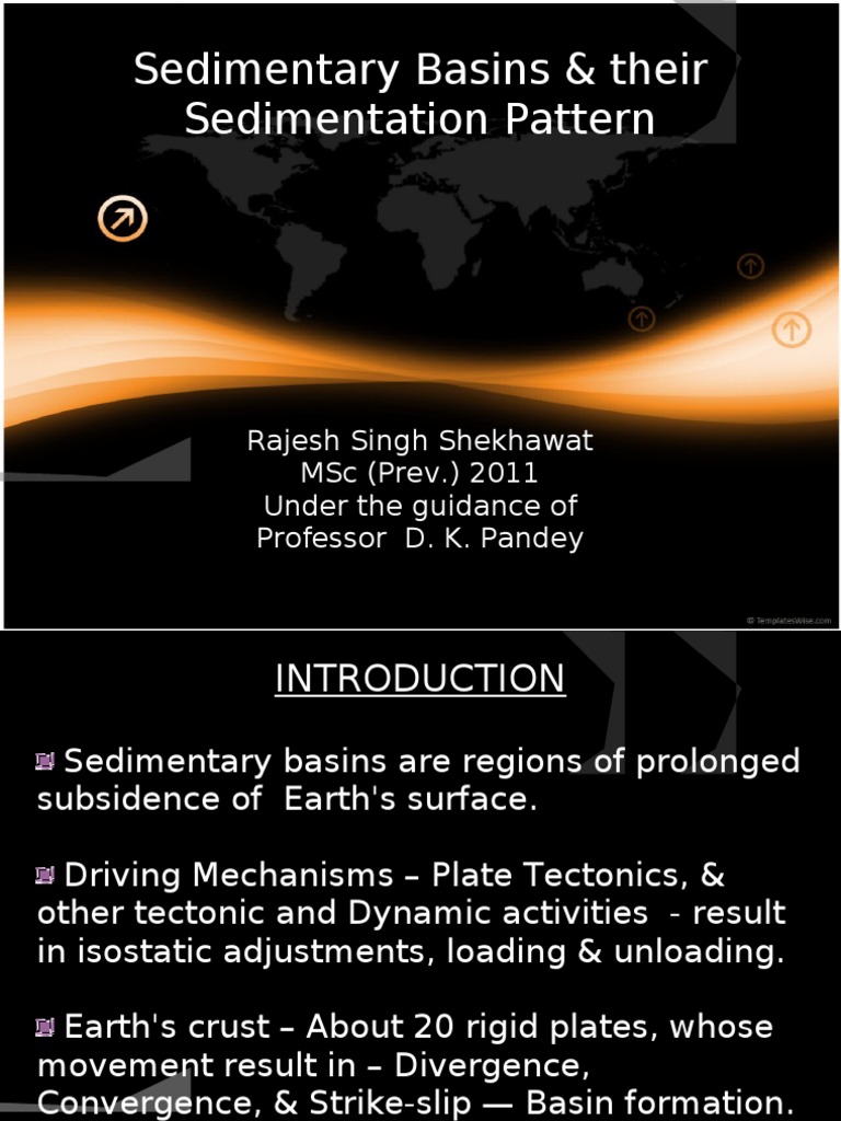 Sedimentary Basins & Their Sedimentation Pattern | PDF | Sedimentary ...