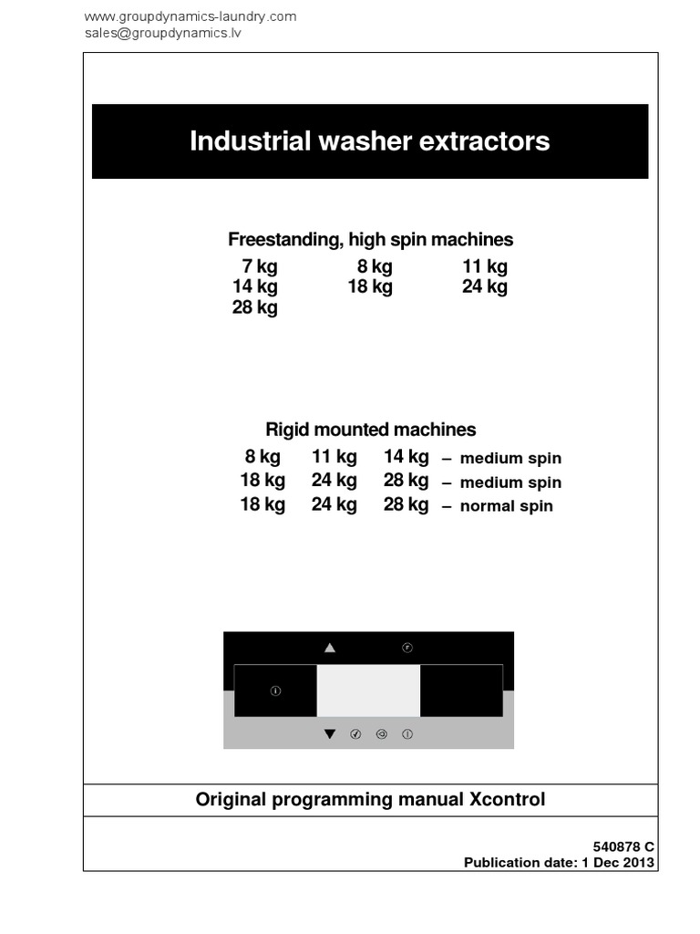 Xcontrol Manual | PDF | Washing Machine | Computer Program