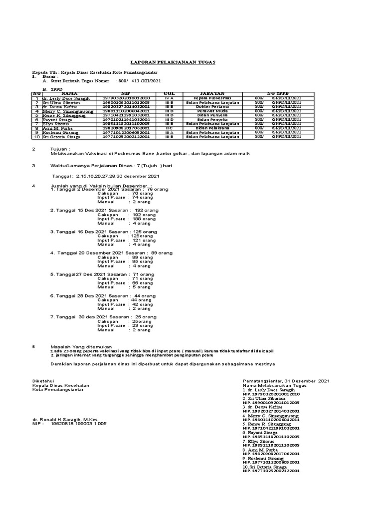 Bane SPJ Vaksin Des 2021 | PDF