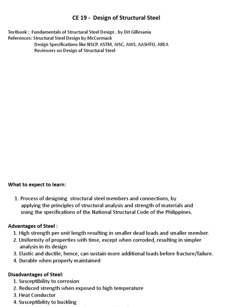 Introduction To Steel Structure | Download Free PDF | Strength Of ...