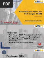 Mekanisme Perhitungan TKDN Pekerjaan Konstruksi | PDF