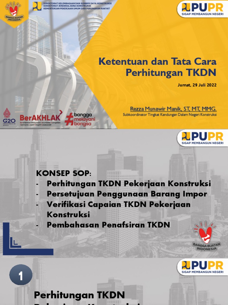 SOP Perhitungan dan Verifikasi TKDN | PDF