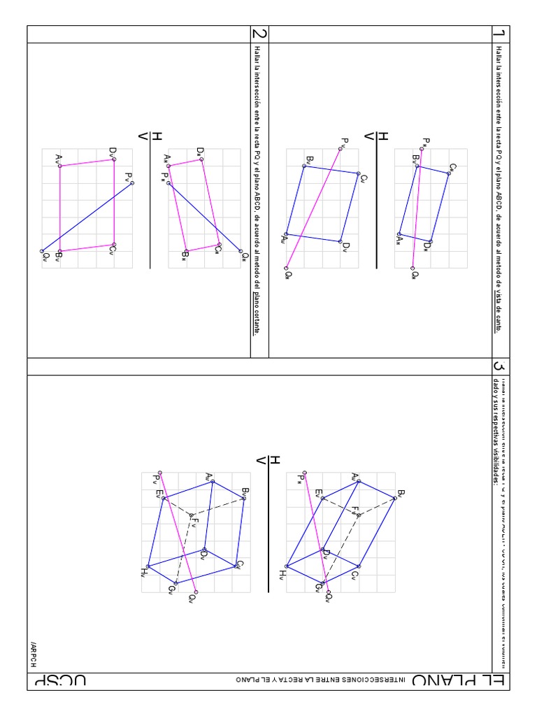 Ejercicio - Intersecciones | PDF