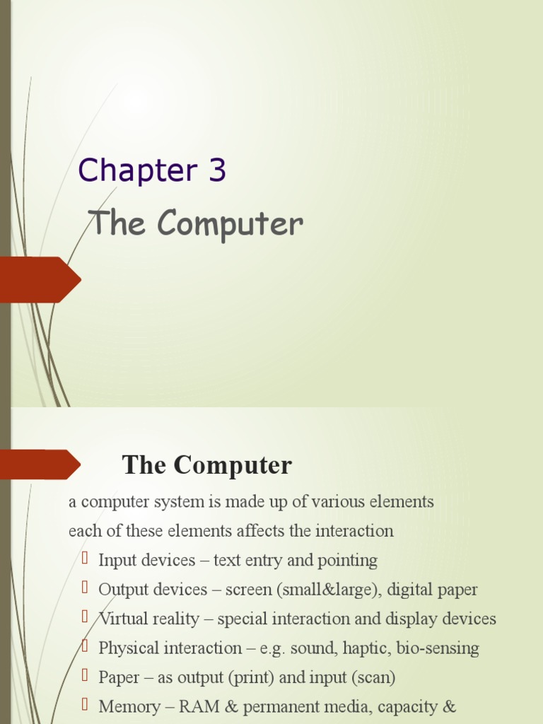 Chapter 3 | PDF | Printer (Computing) | Image Scanner