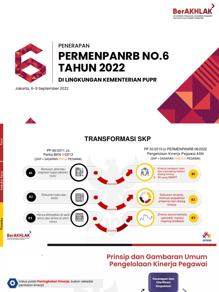 Paparan Klinik Kinerja - Penyusunan SKP Tahun 2022 | PDF