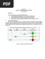 Motor Control Circuit Guide | PDF | Relay | Switch