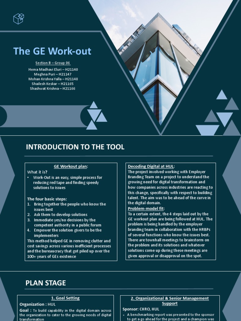 The GE Work Out | PDF | Economies | Business