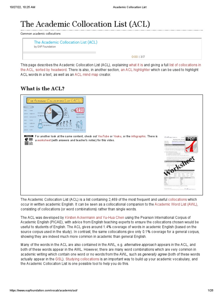 Academic Collocation List | PDF | Capitalism | Analysis