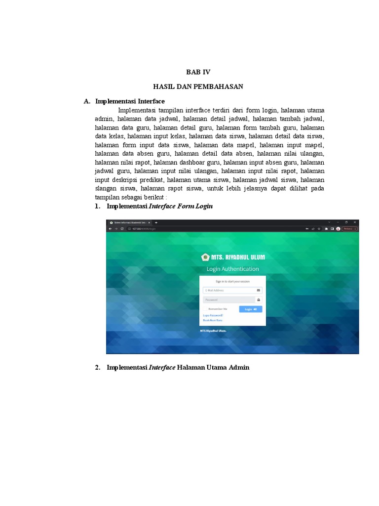 Implementasi Dan Pengujian Sistem | PDF