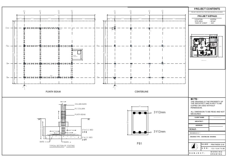 WD Centerline Plinth Beam | PDF