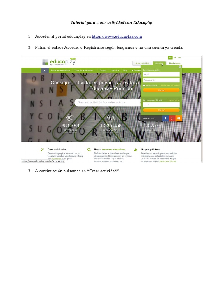 Manual Educaplay | PDF