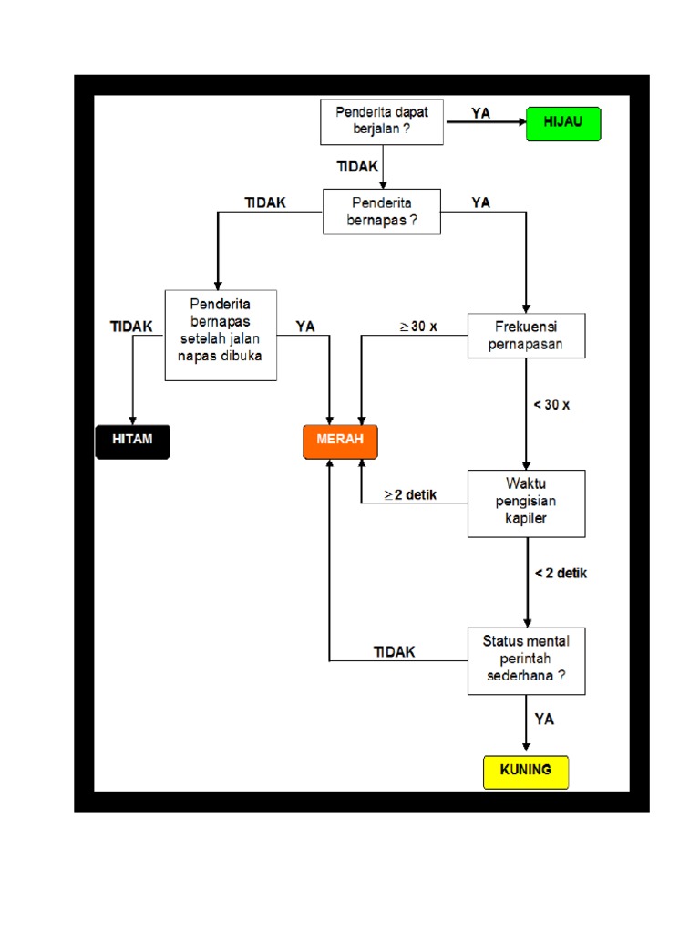 Algoritma Triase | PDF