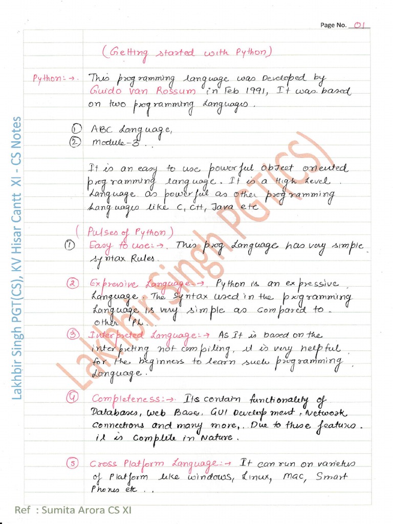 Chapter 6 Getting Started With Python | PDF